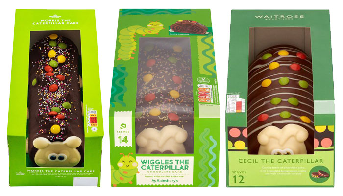 Colin the Caterpillar vs Cuthbert the Caterpillar: Does the case have ...