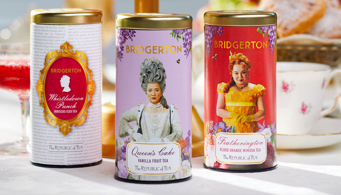 Bridgerton tea collection arrives from The Republic of Tea - Brands ...