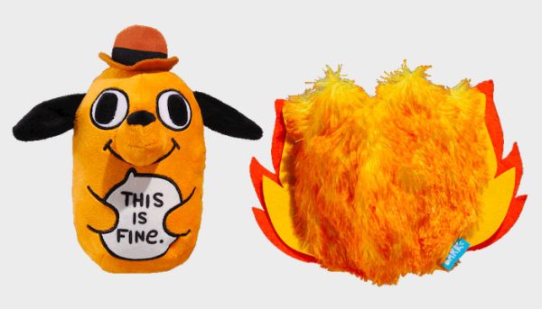 KC Green’s ‘This is Fine’ comic gets the dog toy treatment from Bark ...