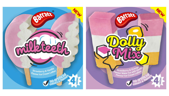 Iceland’s Barratt ice cream range welcomes Dolly Mix, Milk Teeth and ...