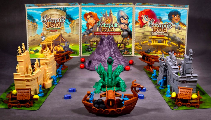 Animated TV series based on Catapult Feud board game is in the works ...