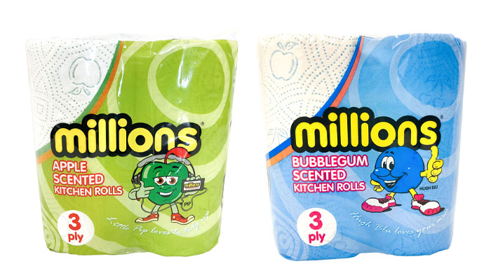 Nova Tissue launches Millions-scented kitchen roll - Brands Untapped