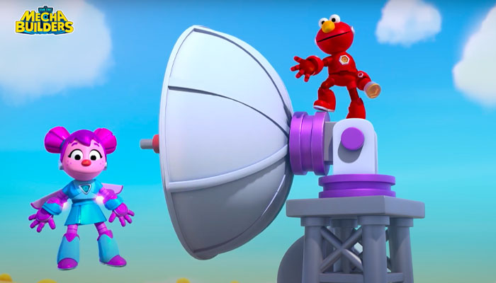 Sesame Workshop’s Olexa Hewryk ­on giving Cookie Monster, Elmo and Abby ...