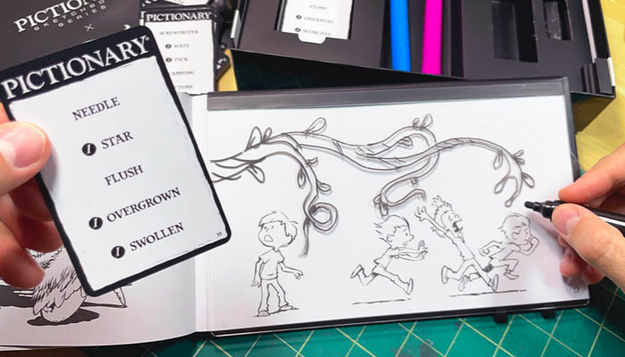 Mattel’s Pictionary Sketchbook line debuts with Jake Parker ...