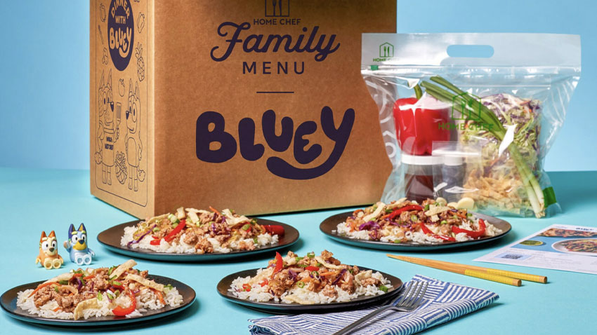 Home Chef teams with BBC Studios for Bluey-themed recipes - Brands Untapped
