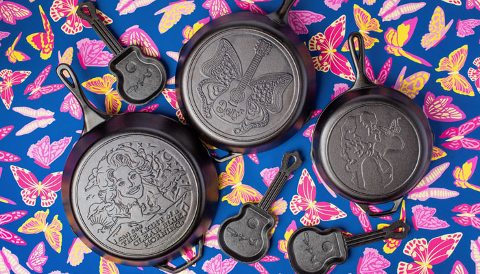 Lodge Cast Iron launches Dolly Parton cookware - Brands Untapped