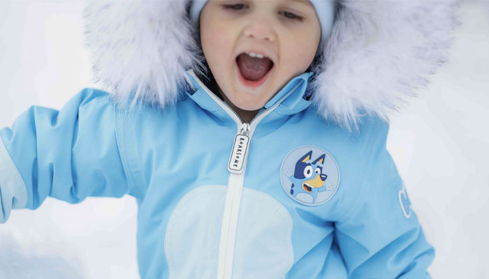 Roarsome debuts Bluey snow suits - Brands Untapped