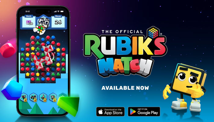Spin Master launches Rubik's Match mobile game - Brands Untapped