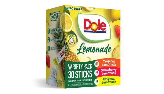 Beanstalk bring Dole and Dyla Brands together for Lemonade Powder Mixes ...