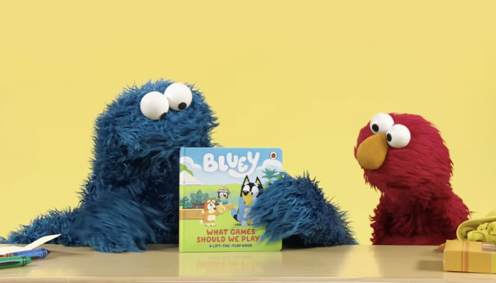 Sesame Street and Bluey come together for Bluey Book Reads - Brands ...