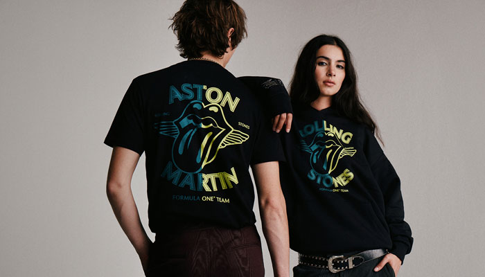 Aston Martin and The Rolling Stones come together for co-branded merch ...