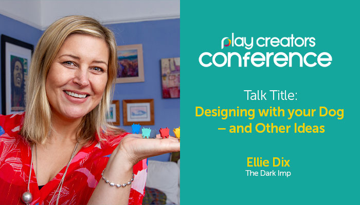 Game designer Ellie Dix to discuss 'Designing with your Dog – and Other ...