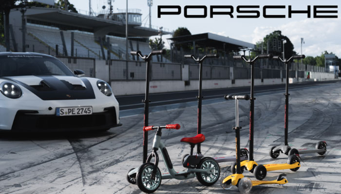 CAA Brand Management brings Porsche and Micro together for scooters and ...