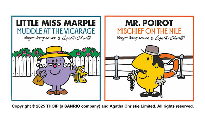 Hercule Poirot and Miss Marple become Mr. Men and Little Miss ...