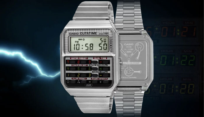 Casio celebrates 40 years of Back to the Future with limited-edition ...